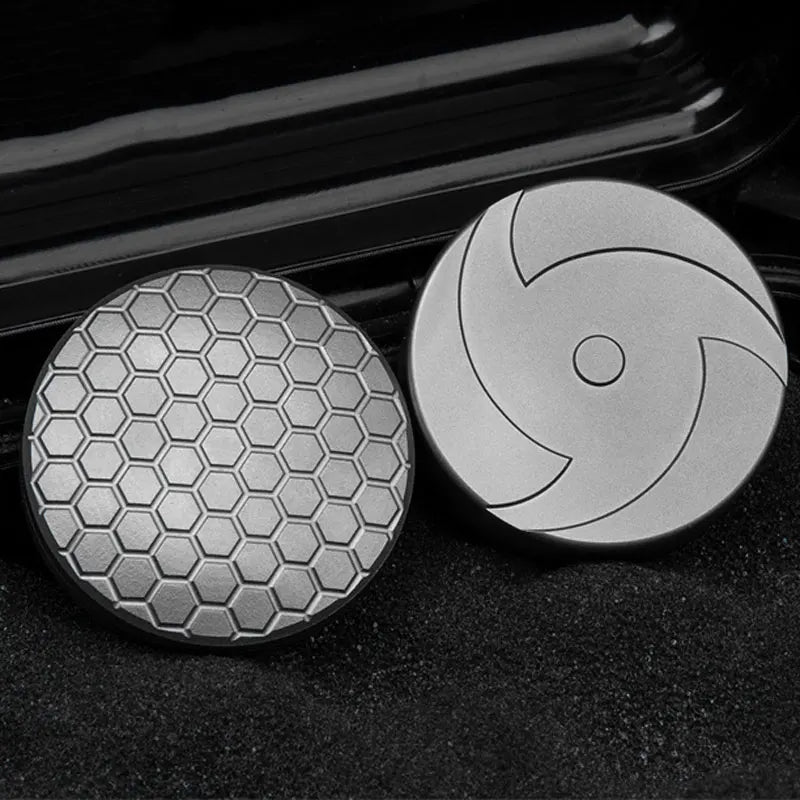 Titanium Alloy Mechanical Structure Haptic Coins Fidget Clicker EDC Ad ...