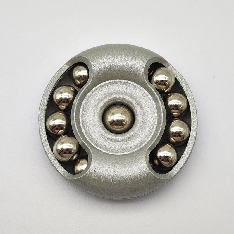 Rolling Ball Haptic Clicker EDC Hand Spinner Adult Metal Fidget Toys A ...