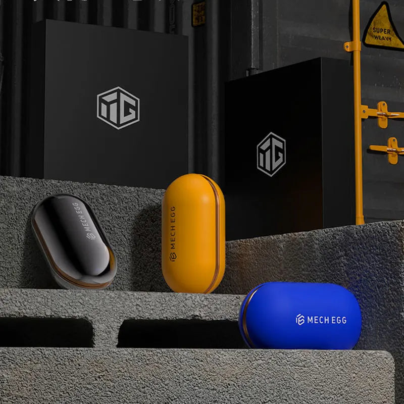 Mech Egg Mechanical Haptic Slider EDC Fidget Slider Metal Fidget Toys ...