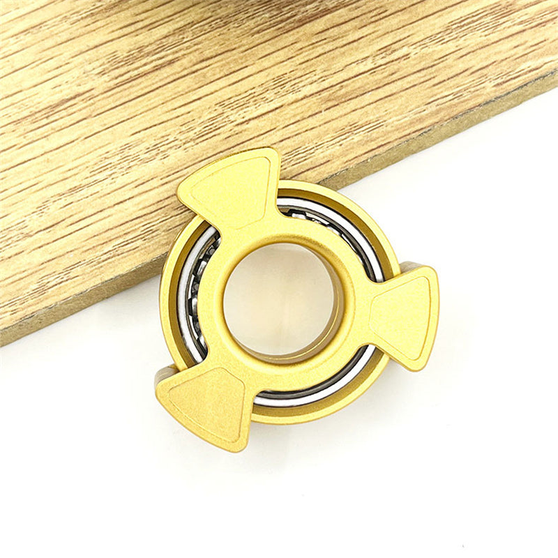 Aluminum Alloy EDC Fidget Spinner Personalized Adult Metal Fidget Ring ...