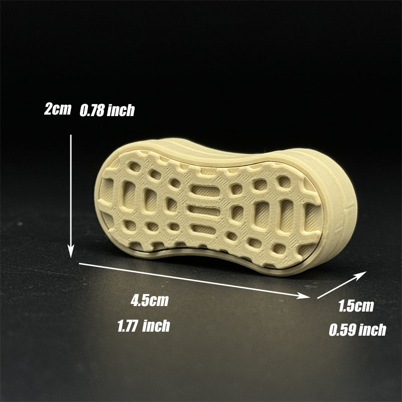 Novelty Peanut Fidget Slider Creative Mini EDC Fidget Toys Fun Infinit ...