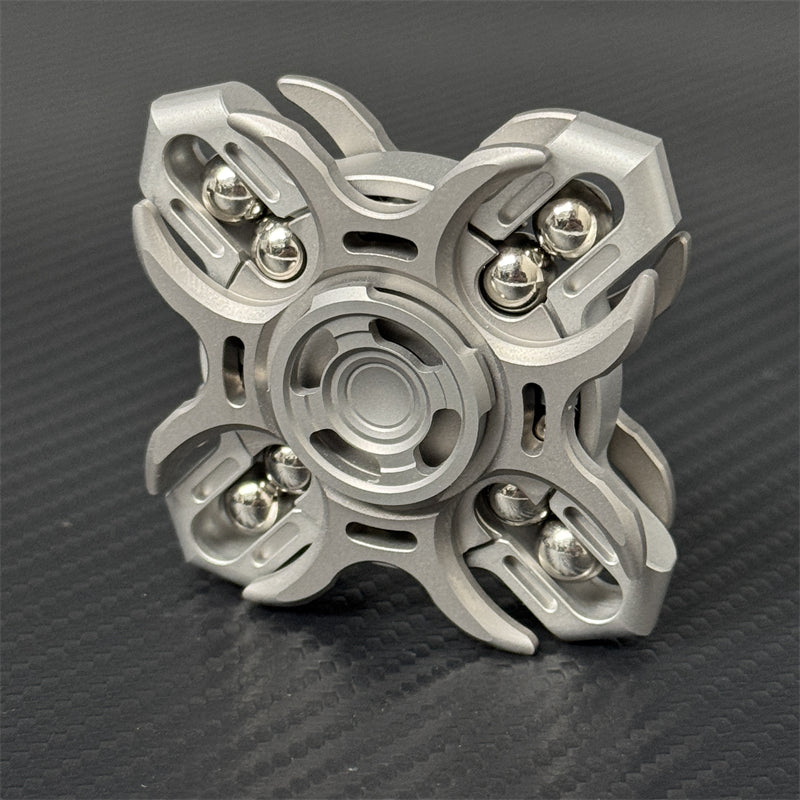 Future Punk Style EDC Hand Spinner Fashion Cool Metal Fidget Spinner S ...