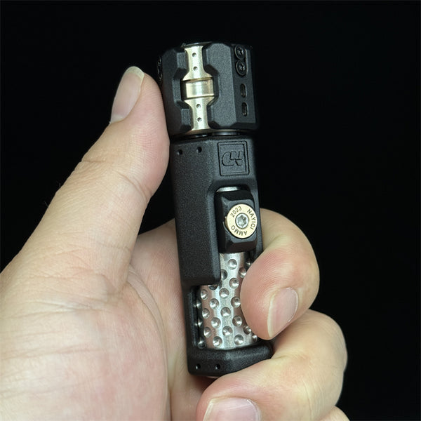 Musketeers Gun Bolt Type Fidget Spinner EDC Haptic Slider Metal Fidget ...