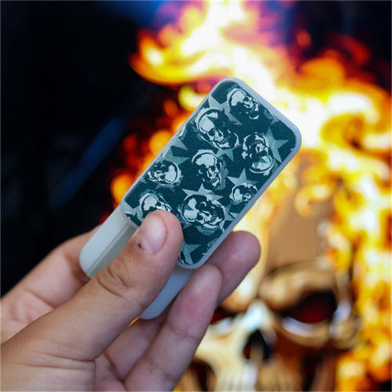 Mechanical Structure Luminous Plastic Fidget Slider EDC Haptic Slider ...