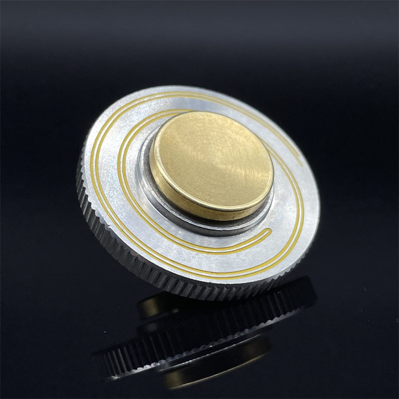 Stainless Steel Watch Face Fidget Spinner Adult Metal Hand Spinner EDC ...