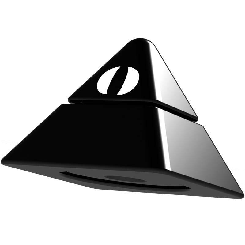 Gildsolid X Pyramids Fidget Spinner EDC Adult Metal Fidget Toys ADHD H ...