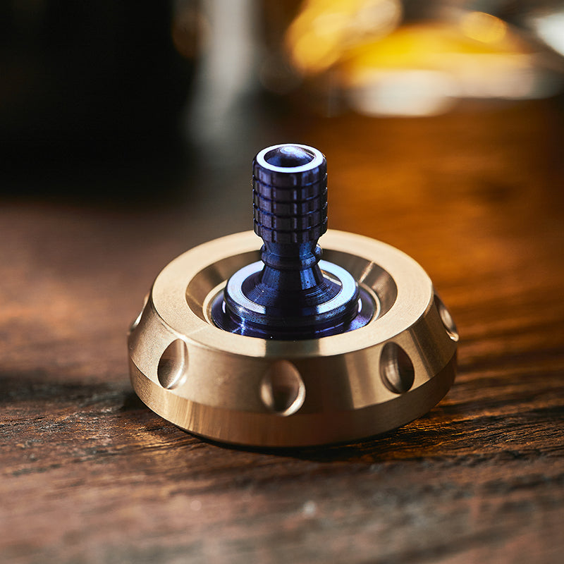 EDC Fidget Spinner Titanium Alloy Hand Spinner Fun Fidget Toys ADHD To ...