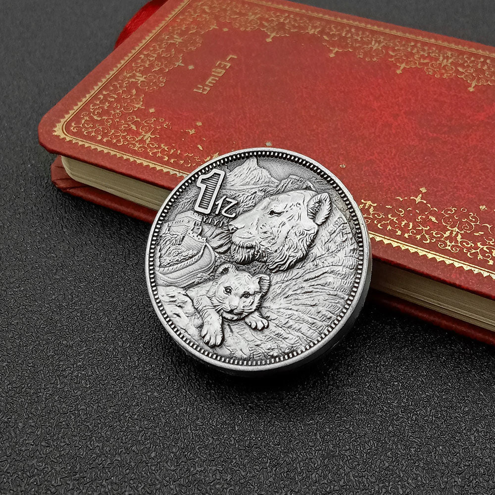 100 Million Face Value Fidget Coin EDC Adult Metal Fidget Toys Autism ...