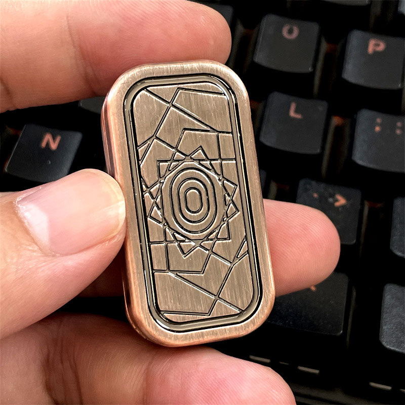 Whirlpool Three Layer Fidget Slider Adult EDC Metal Fidget Toy ADHD Ha ...