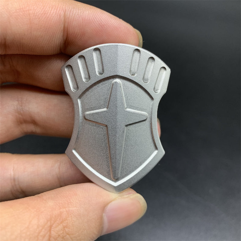 Cross Shield Magnetic Slider Adult EDC Fidget Toy Anti Stress Hand Spi ...