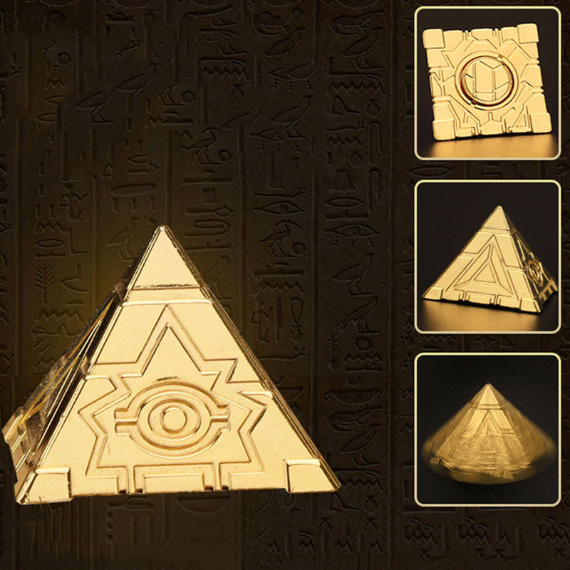 Egyptian Pyramids Fidget Spinner EDC Adult Metal Fidget Toys ADHD Hand ...